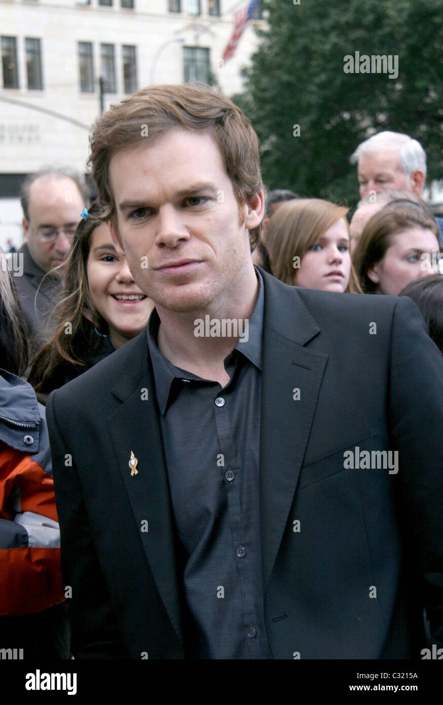 Michael C. Hall promotes the 3rd season of 'Dexter' during an ...