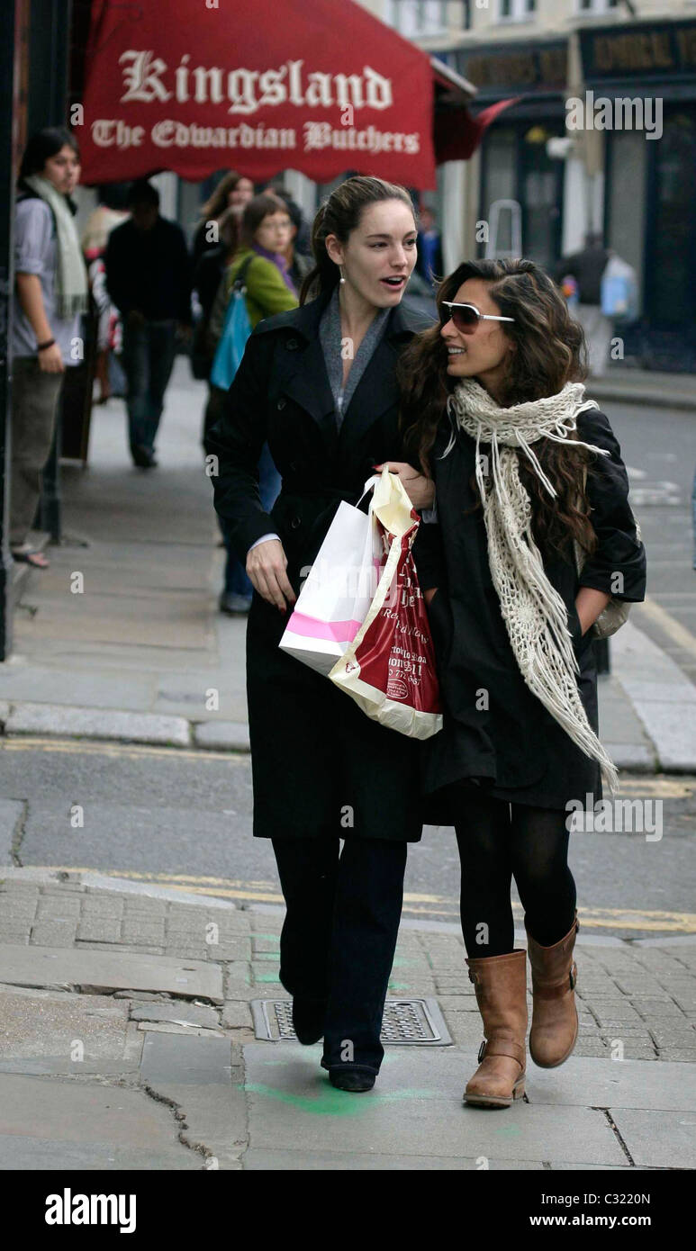 Kelly brook with friend hi-res stock photography and images - Alamy