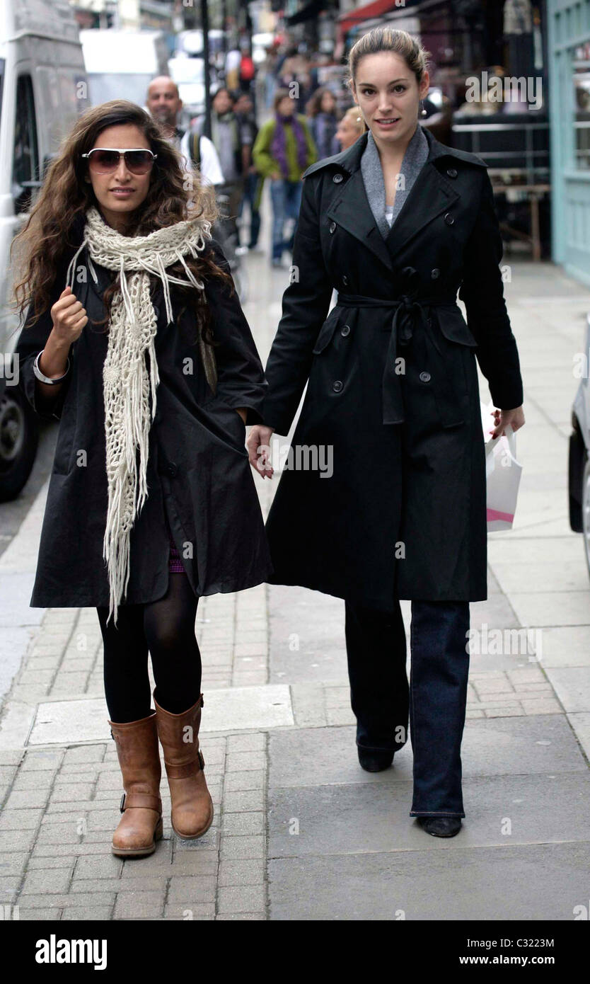 Kelly brook with friend hi-res stock photography and images - Alamy