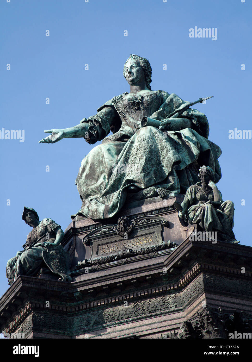Maria theresia sculpture hi-res stock photography and images - Alamy