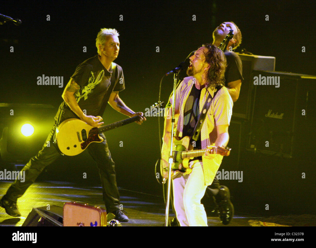 Pearl Jam performing at Madison Square Garden New York City, USA - 24. ...