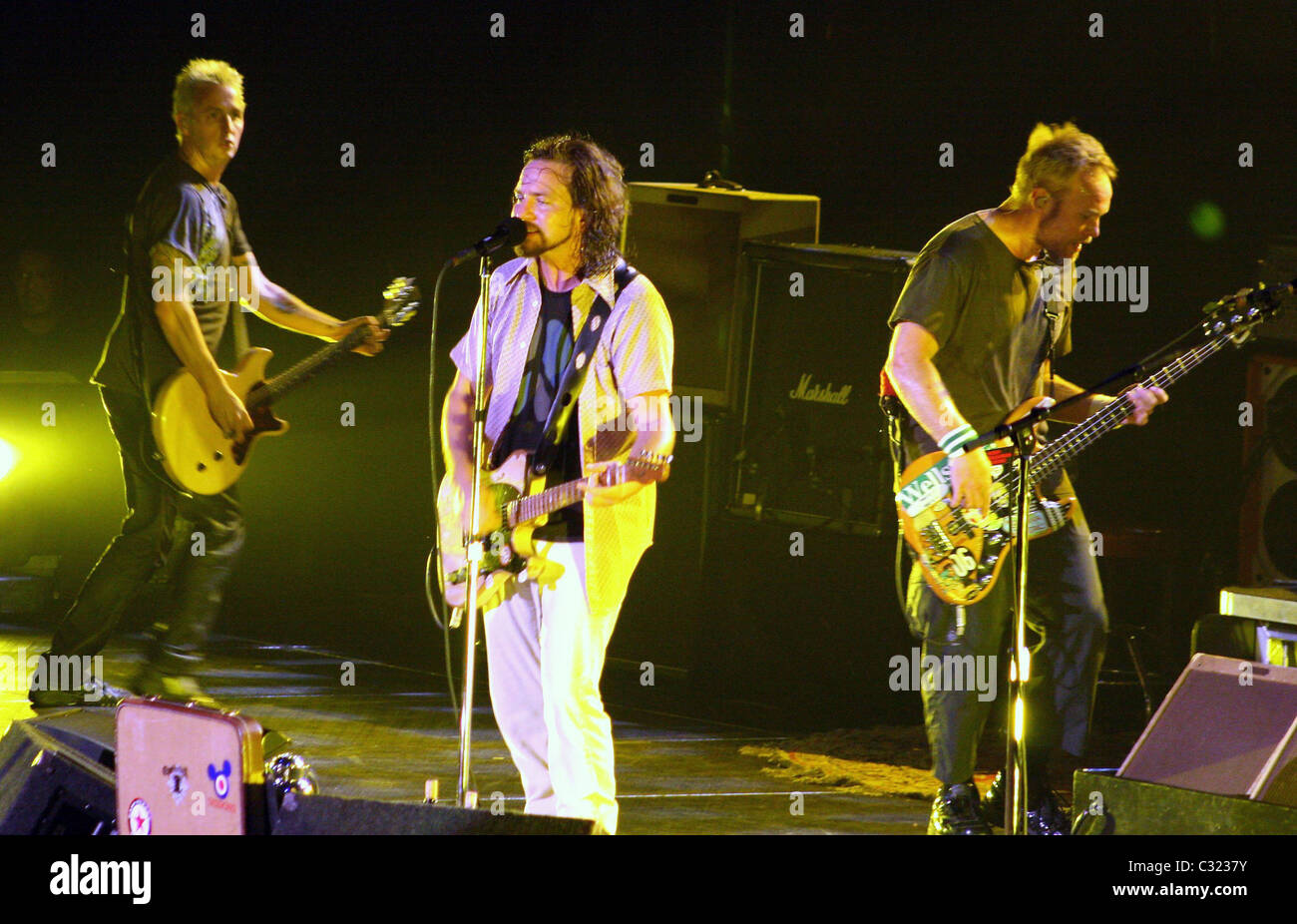 Pearl Jam performing at Madison Square Garden New York City, USA - 24. ...