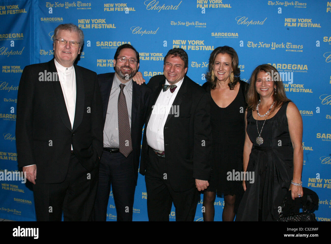 Sir Howard Stringer, Michael Barker, Richard Pena, Maura Manning and ...