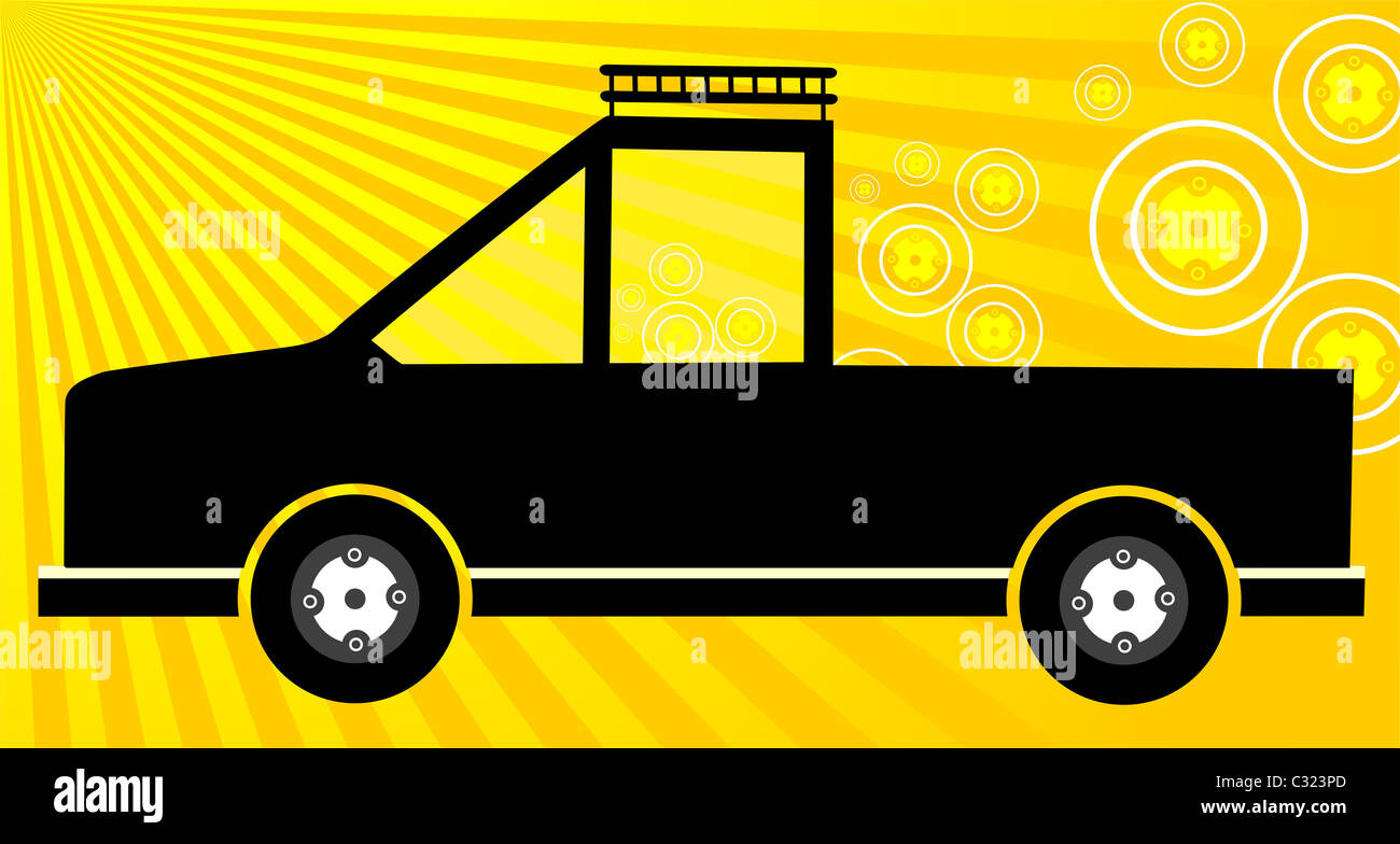 pick up van Stock Photo - Alamy