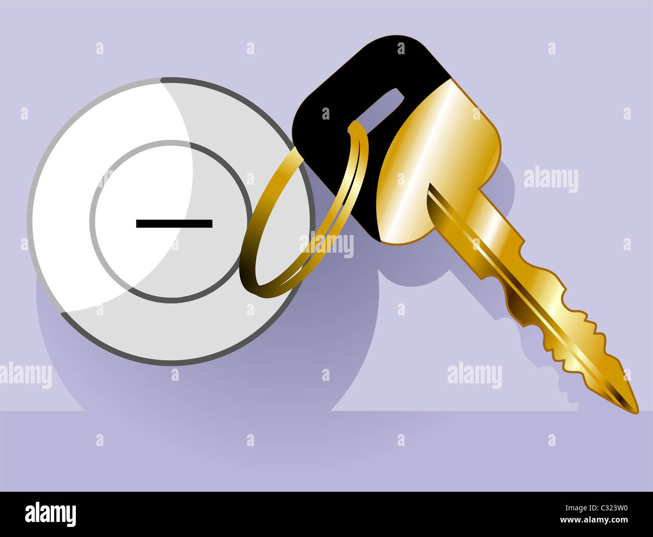 start key using in vehicles Stock Photo - Alamy