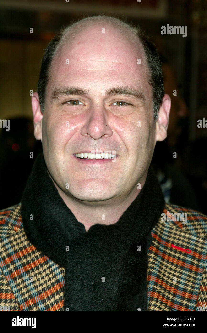 Matthew Weiner opening night of the new Broadway show 'Speed the Plow ...