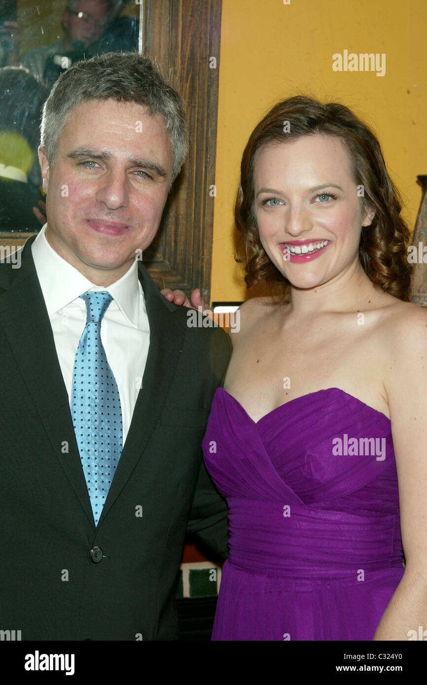 Neil Pepe and Elisabeth Moss opening night for the Broadway play 'Speed ...