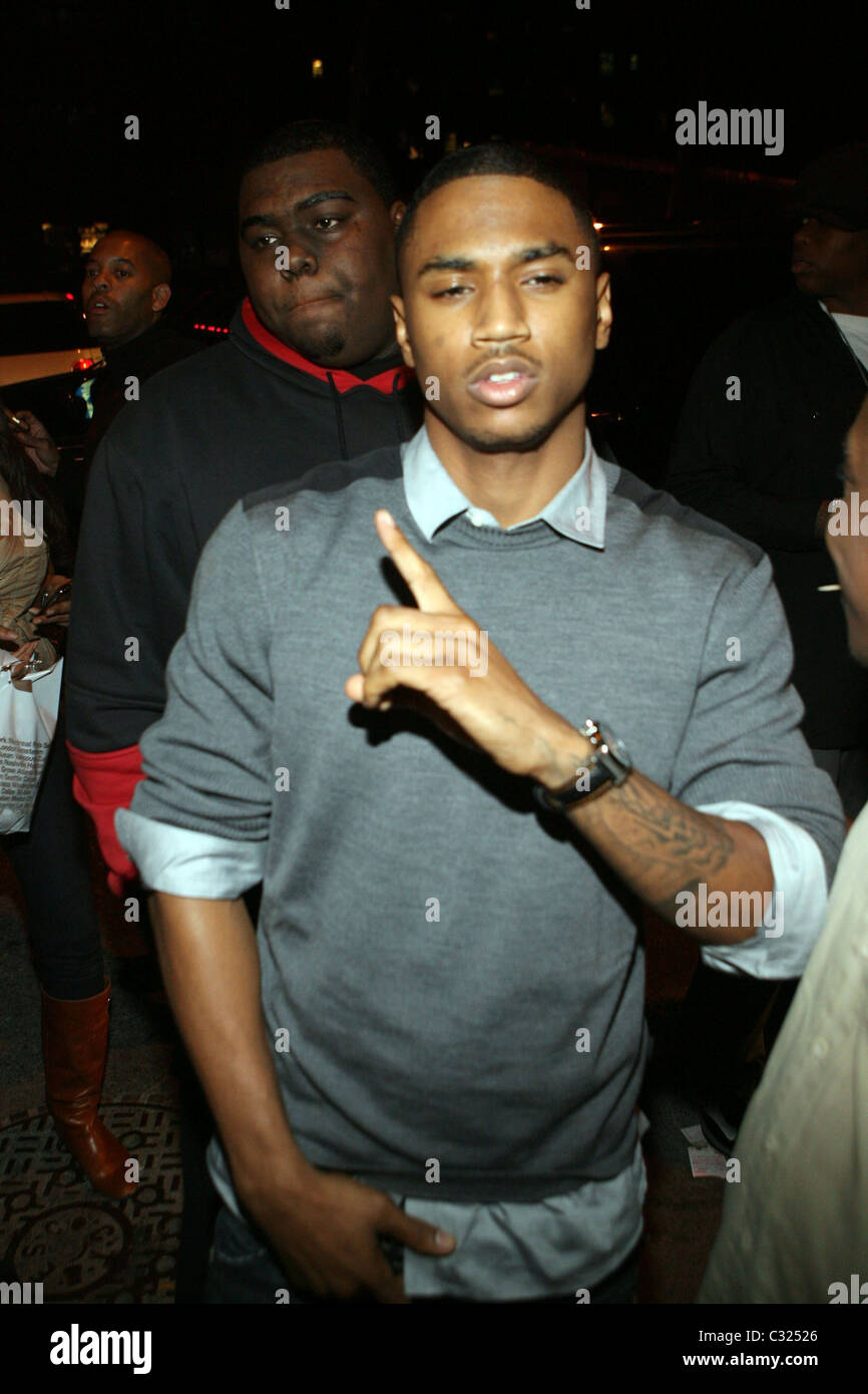 Trey Songz Patron's Music in Motion Tour party at Marquee New York City ...