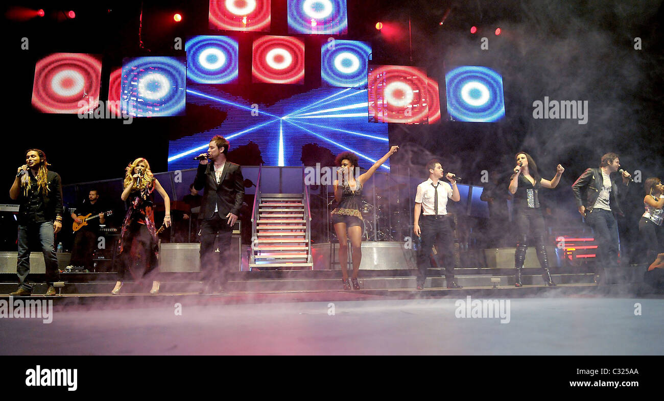 Jason Castro, Brooke White, David Cook, Syesha Mercado, David Archuleta ...