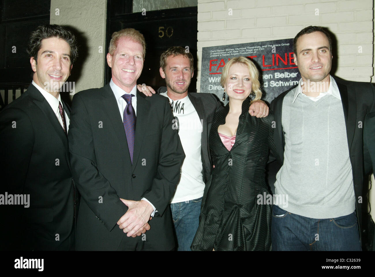 David Schwimmer, Noah Emmerich, Josh Lucas, Jennifer Mudge and Dominic ...