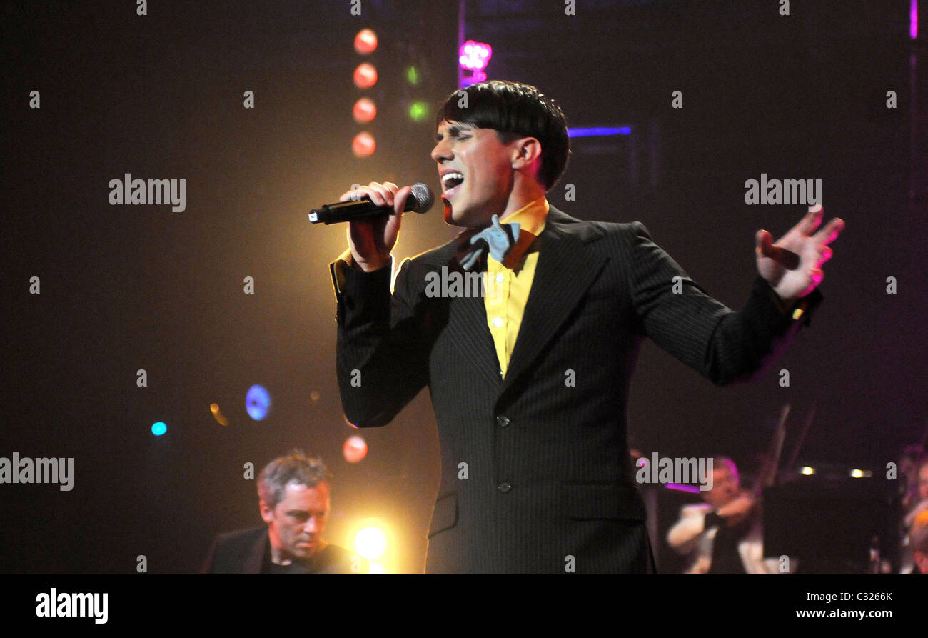 Sam Sparro performs at BBC Electric Proms Saturday Night Fever party at ...