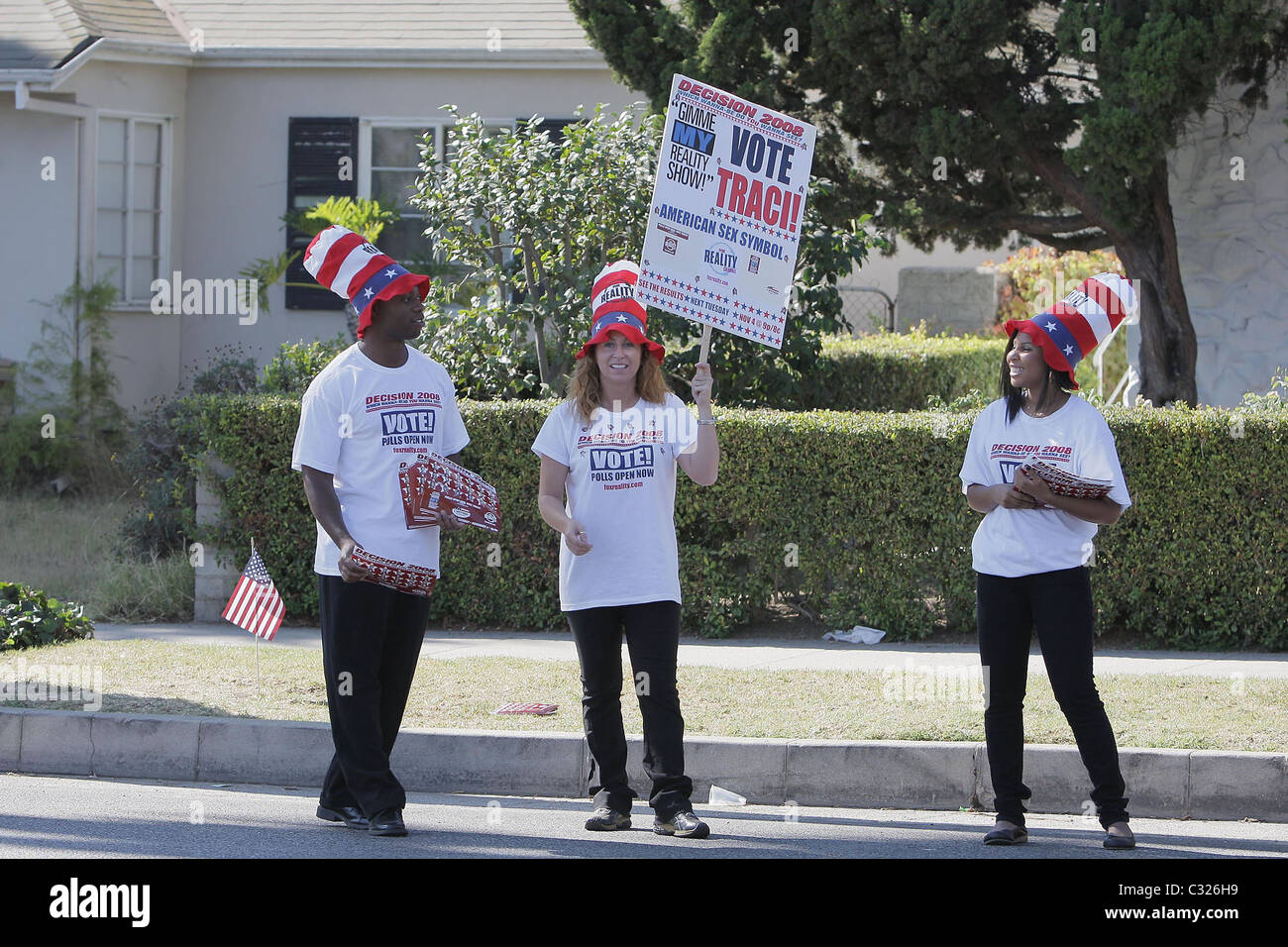 Traci Bingham appears at Mr Bones Pumpkin Patch on Doheny Drive ...