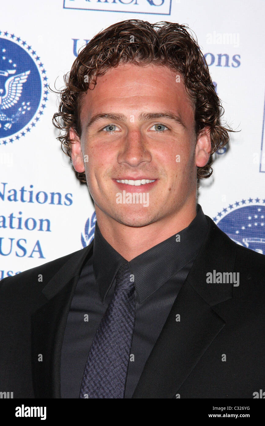 Ryan Lochte 2008 Global Leadership Awards Gala held at The Waldorf ...