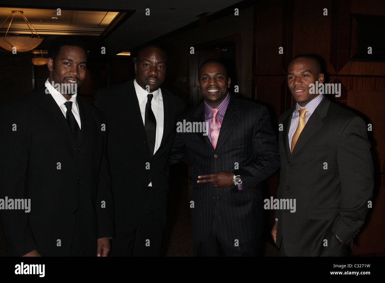 Michael Jai White, Malik Yoba, Mekhi Phifer and guest Thurgood Marshall ...