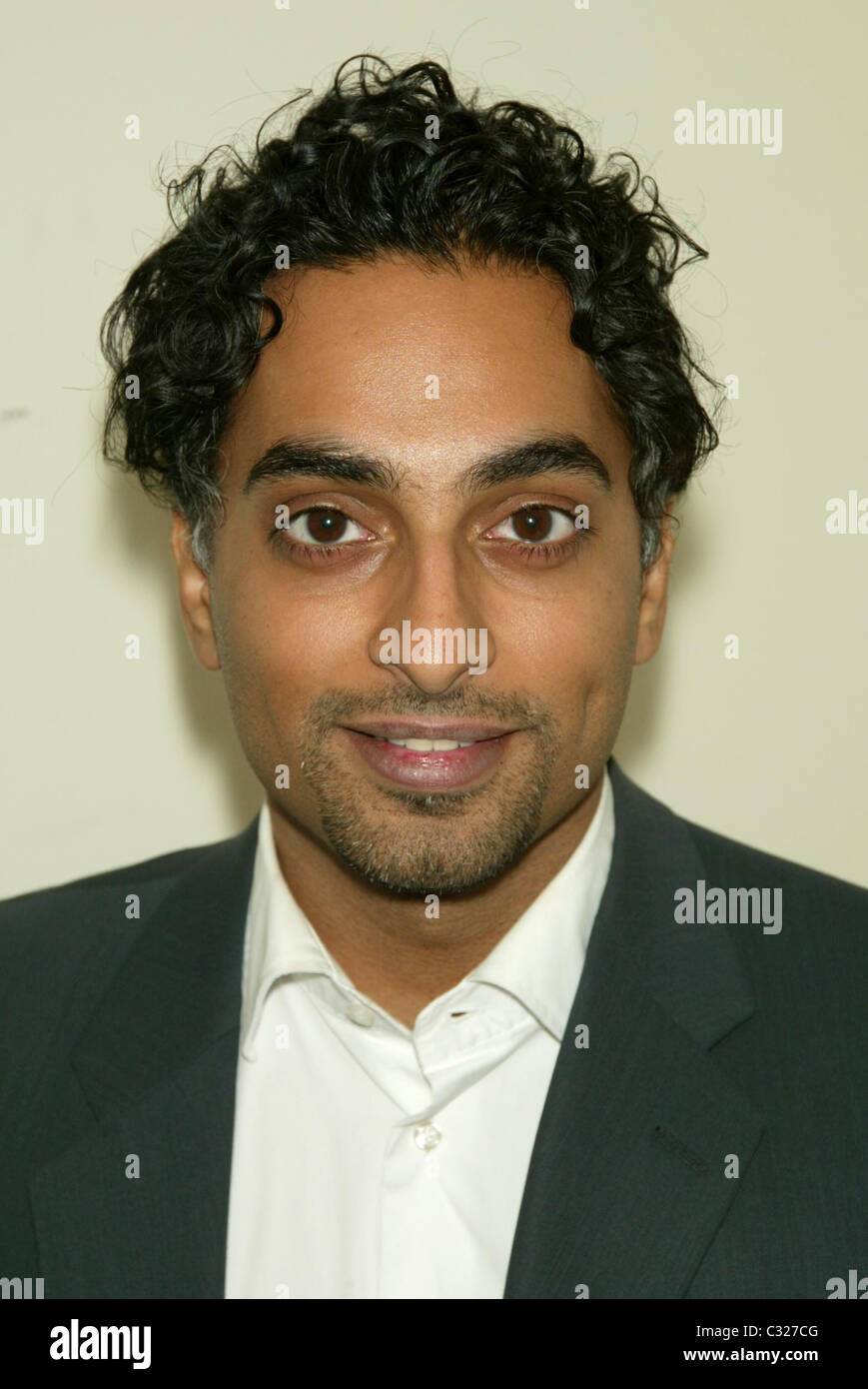 Manu Narayan backstage at 'Shakespeare in the Brave New World,' a ...