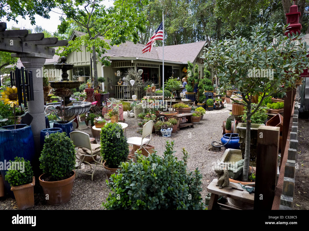 California Home and Garden Shop Stock Photo - Alamy
