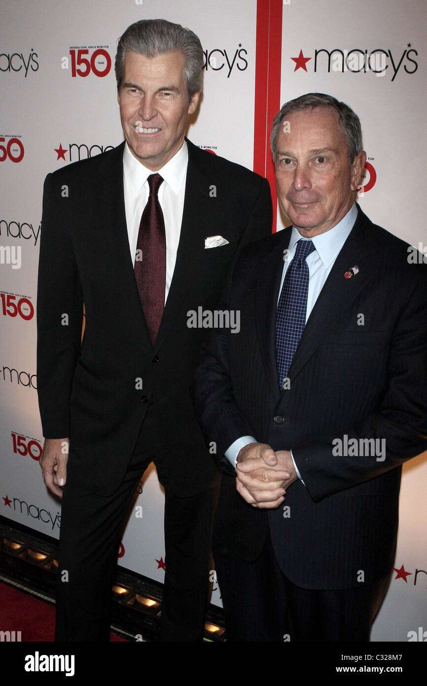 Terry Lundgren and Mayor Michael Bloomberg Macy's 150th Birthday Gala ...