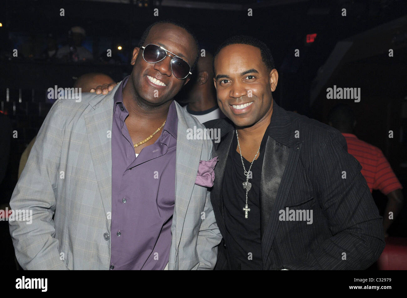 Donovan Campbell and Jawan Strager Obama United For Change celebration ...