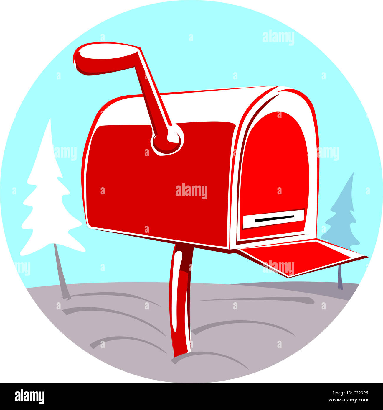 post box for mail Stock Photo - Alamy