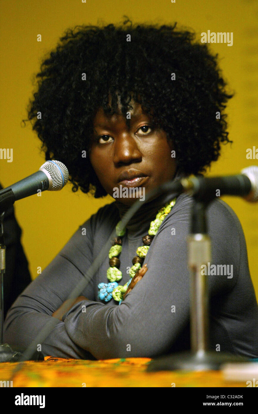 Project Runway fashion designer Korto Momolu joins a panel discussion ...