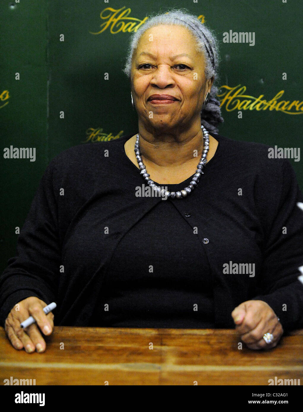 Nobel Prize for Literature winner Toni Morrison signs copies of her new ...