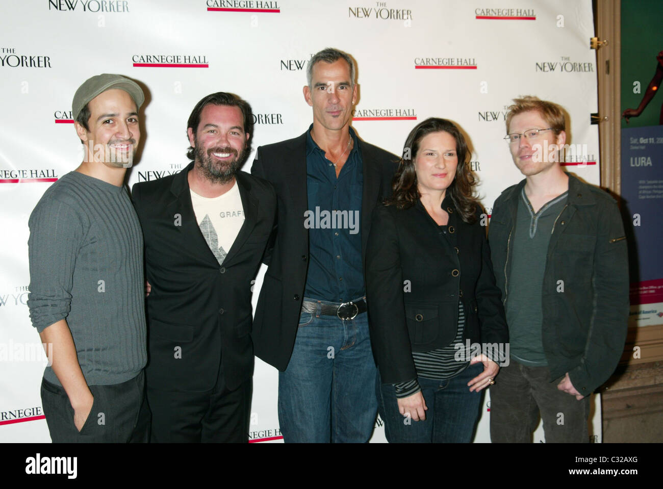 Lin-Manuel Miranda, Duncan Sheik, Jerry Mitchell, Ana Gasteyer, Anthony ...