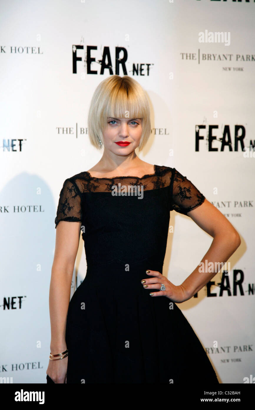 Mena Suvari FEARnet 2nd anniversary party at the Cellar Bar in the ...