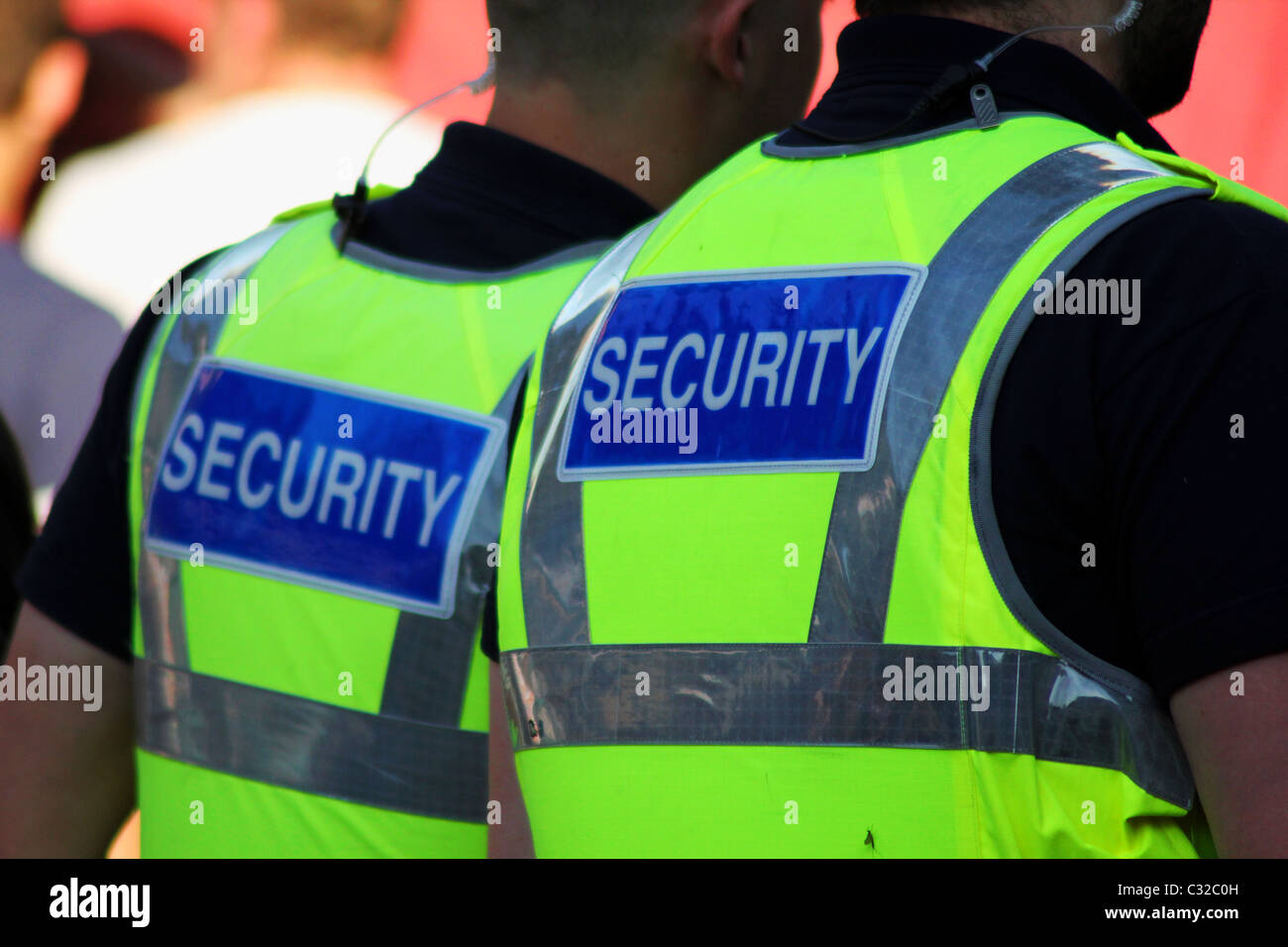 2 security guards Stock Photo - Alamy