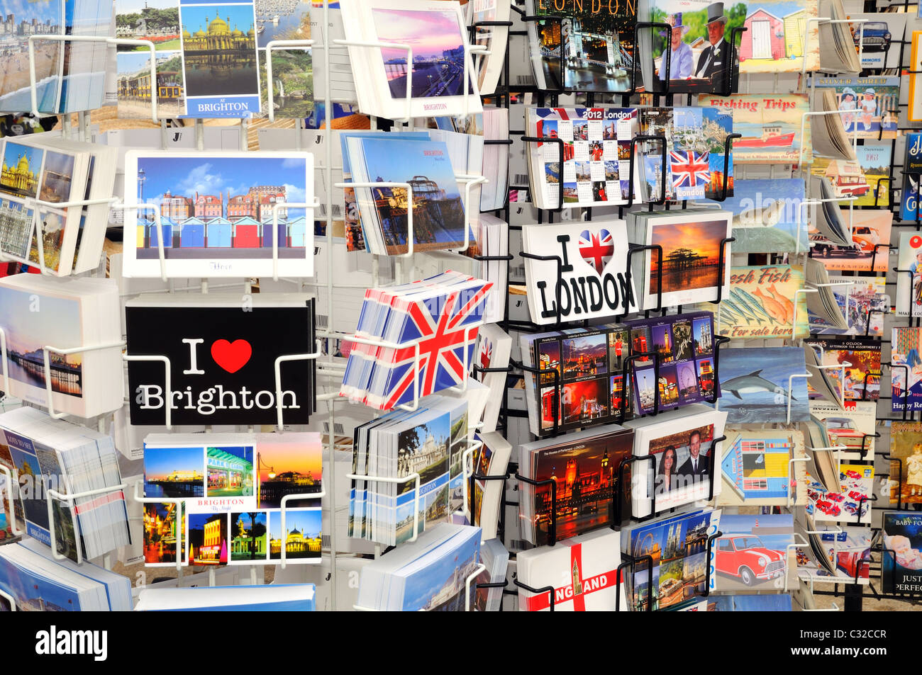 Postcard racks hi-res stock photography and images - Alamy