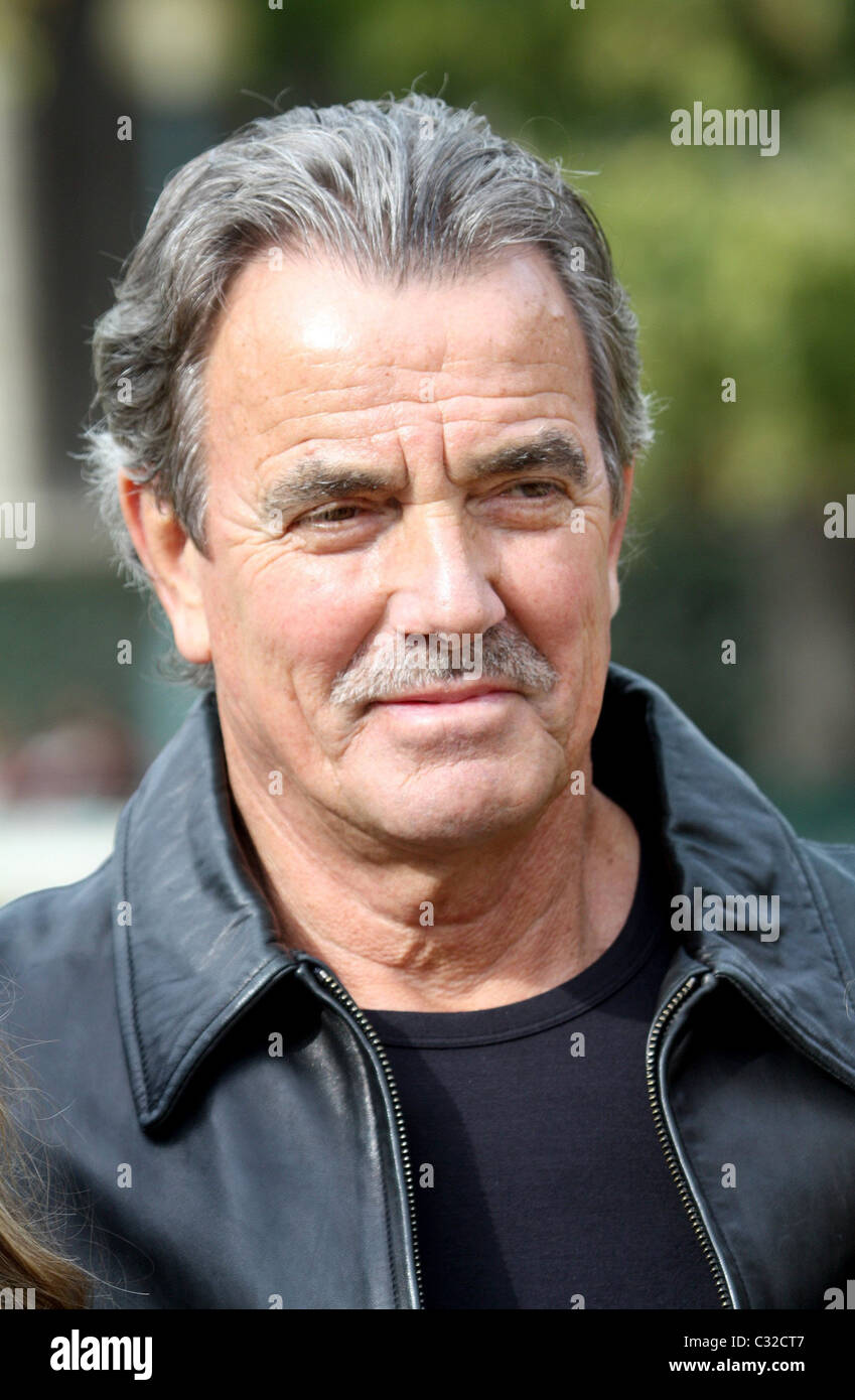 Eric Braeden On the set of CBS's 'The Young and the Restless' filming ...