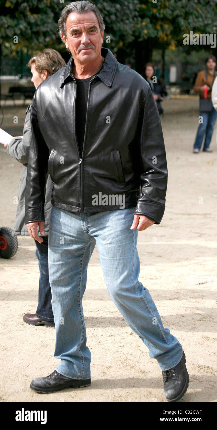 Eric Braeden On the set of CBS's 'The Young and the Restless' filming ...