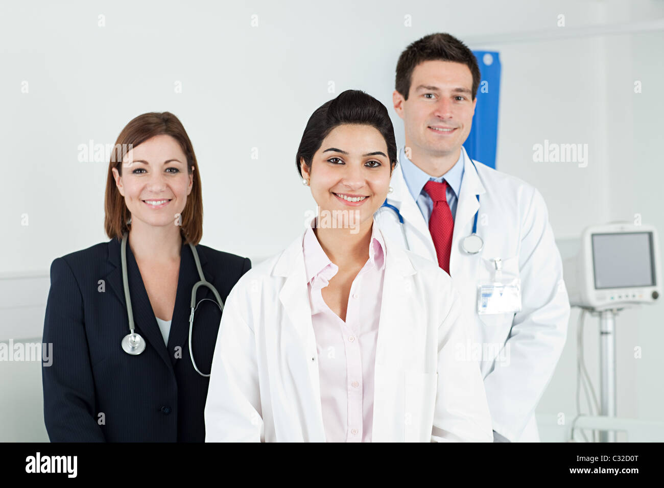 Close up group doctors hospital hi-res stock photography and images - Alamy