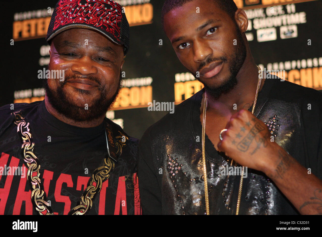Eddie Mustafa Muhammed and Chad Dawson Final press conference for ...