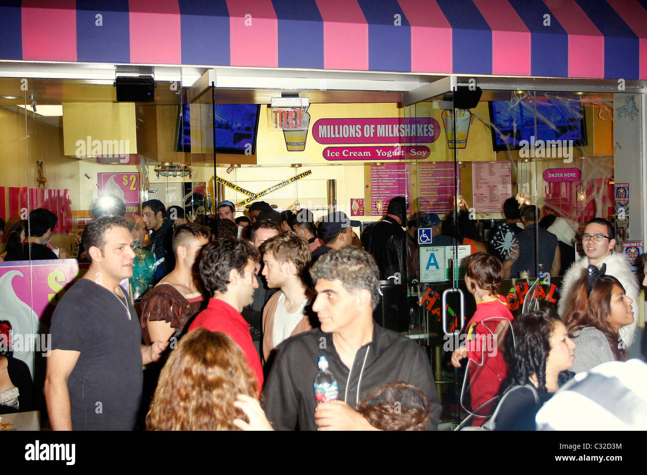 The grand opening of Millions of Milkshakes in West Hollywood. The ...