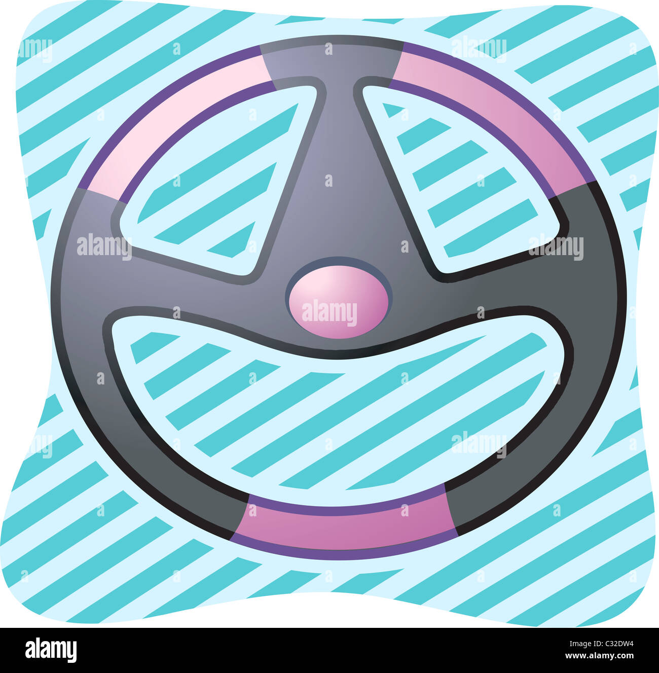 Sleek car steering hi-res stock photography and images - Alamy