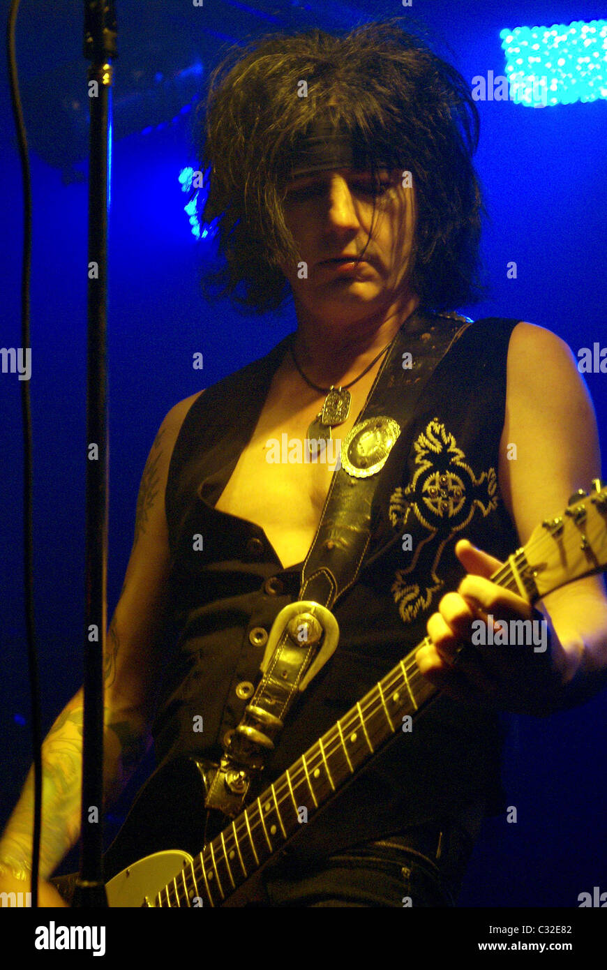 Phil Lewis performing in concert at Roxy Buenos Aires, Argentina - 03. ...