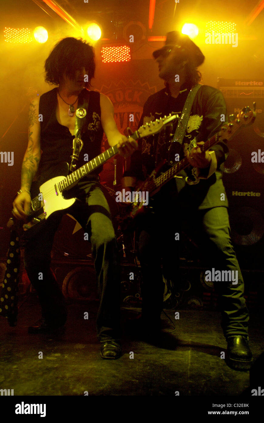 Phil Lewis performing in concert at Roxy Buenos Aires, Argentina - 03. ...