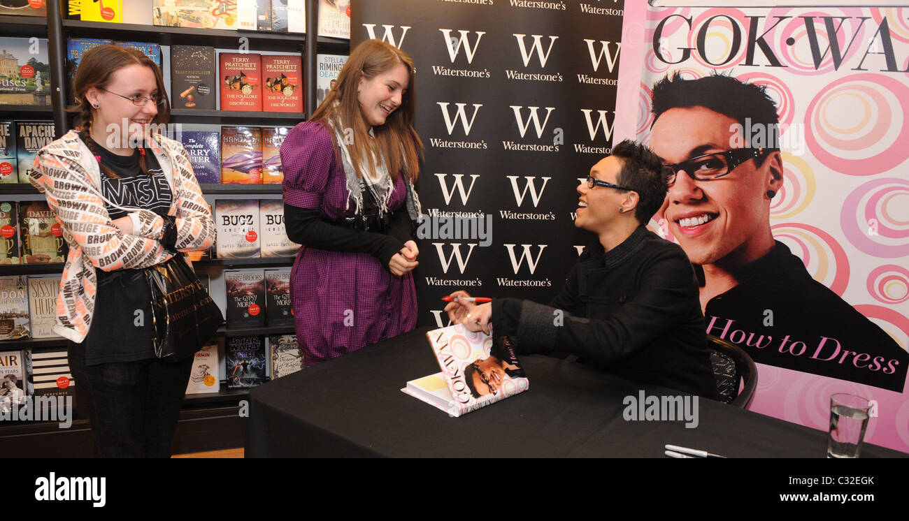 Gok Wan signs his new book 'How to Dress: Your Complete Style Guide for ...