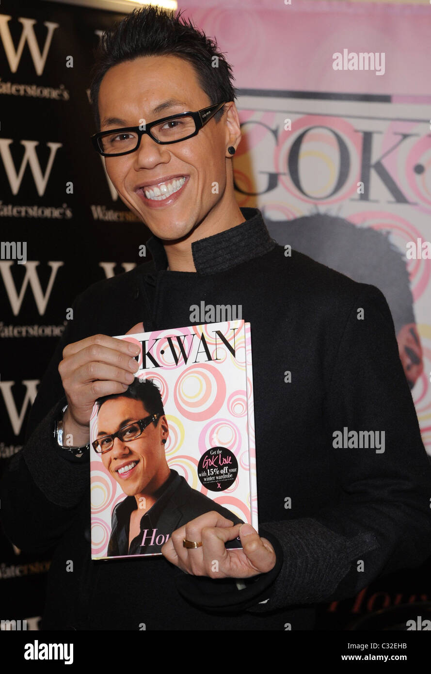 Gok Wan signs his new book 'How to Dress: Your Complete Style Guide for ...