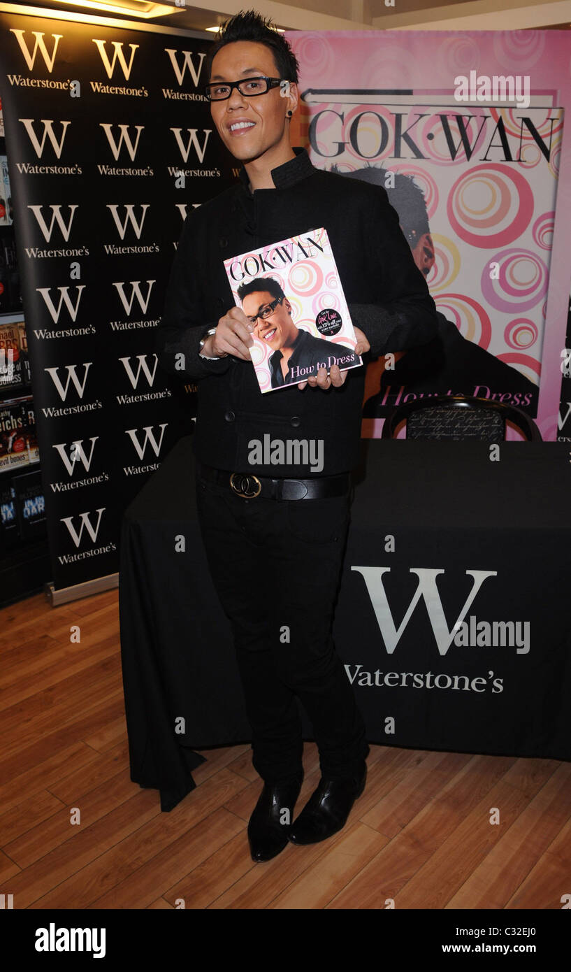Gok Wan signs his new book 'How to Dress: Your Complete Style Guide for ...