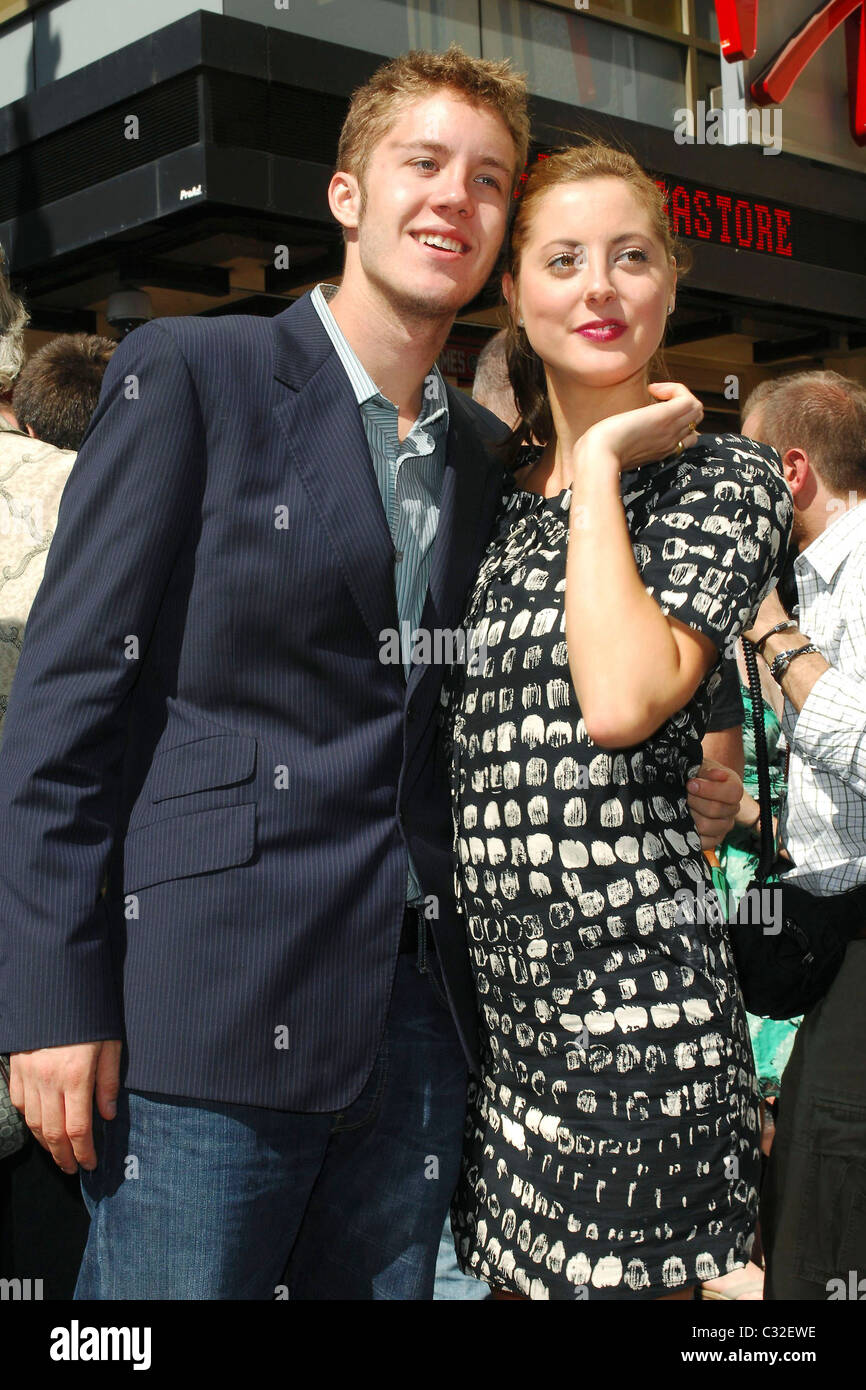 Jack Robbins, Eva Amurri Tim Robbins is honoured with with a star on ...