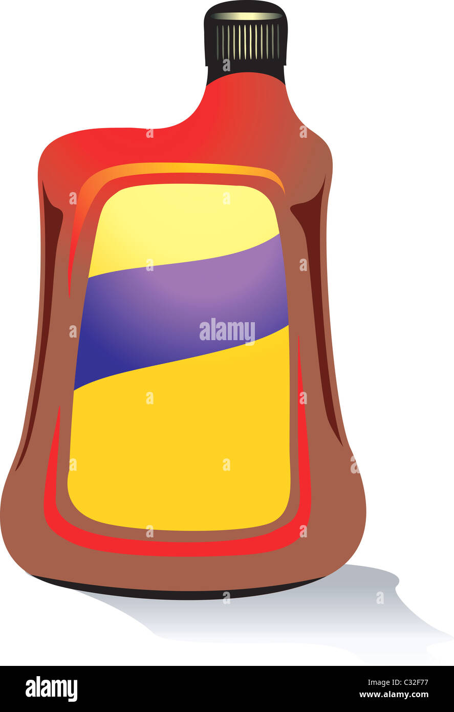 plastic container for lubricants Stock Photo - Alamy