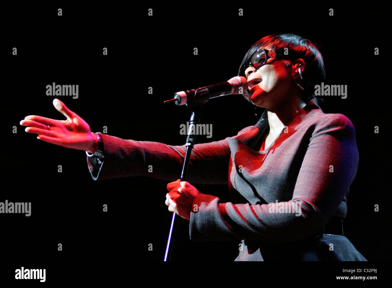 Singer Gabrielle performs at the Royal Albert Hall London, England - 05 ...