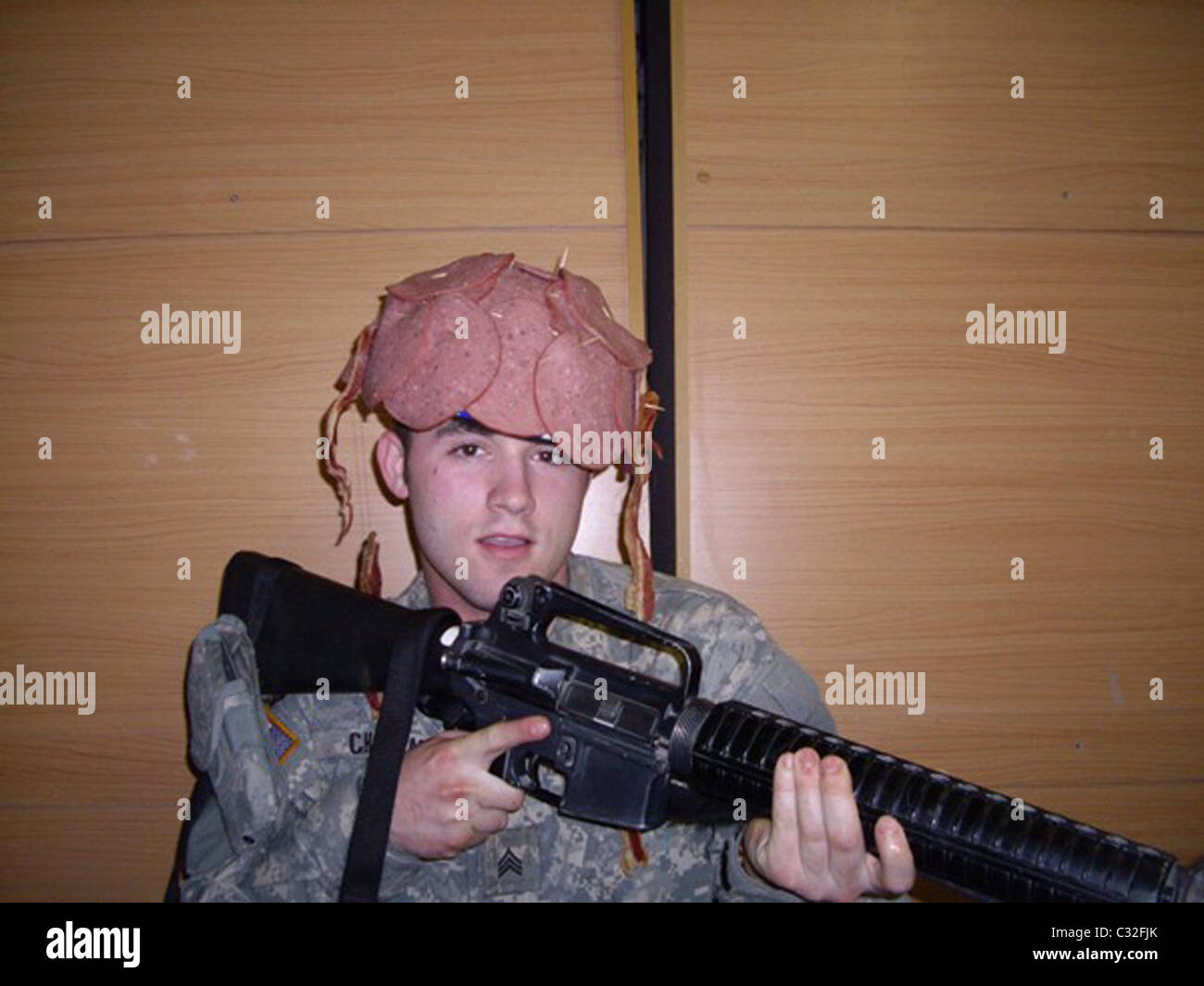 * HEADWEAR GETS MEAT MAKEOVER Carnivorous hat aficionados can look ...