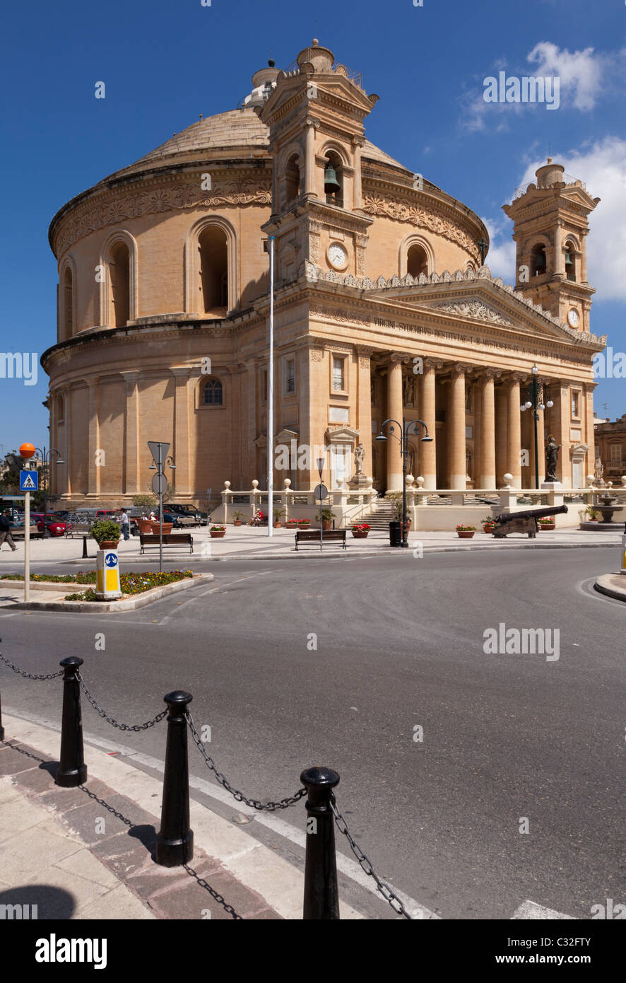Mosta church, Mosta, Malta Stock Photo - Alamy