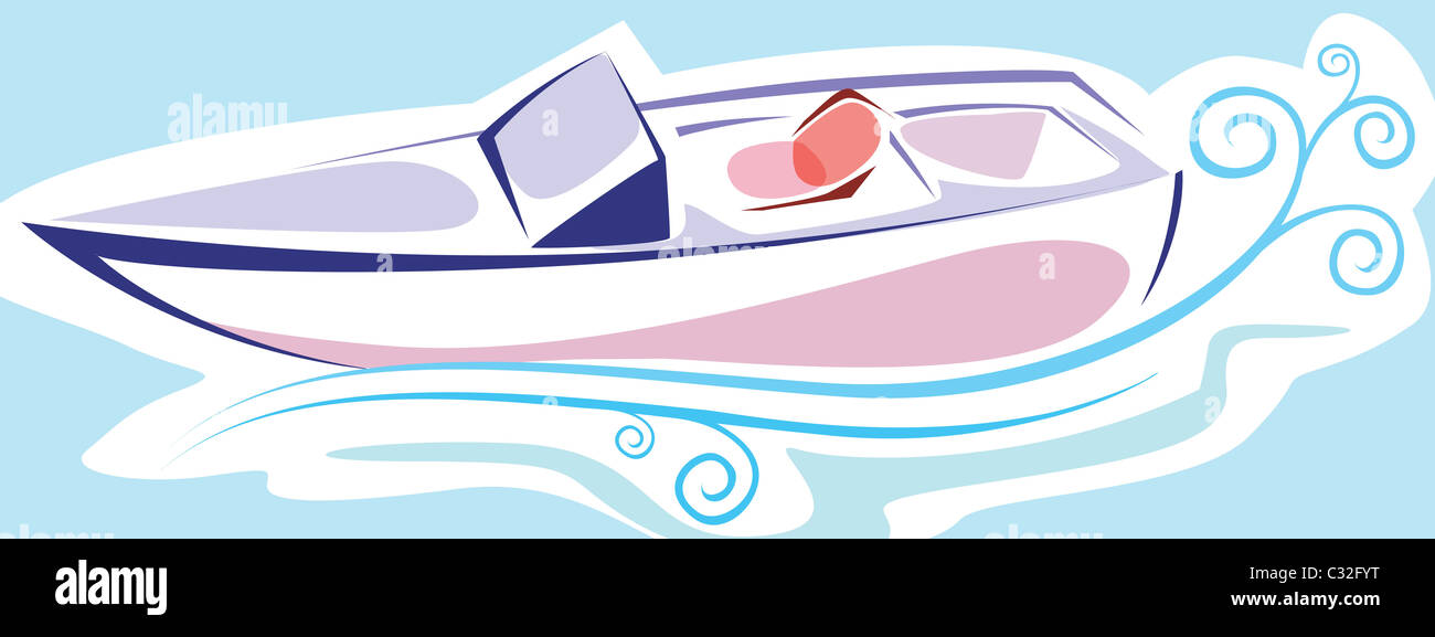 Navigation sea speedboat hi-res stock photography and images - Alamy