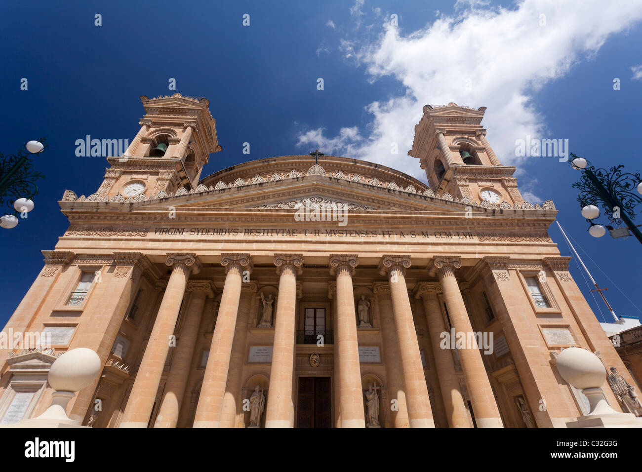 Mosta church, Mosta, Malta Stock Photo - Alamy
