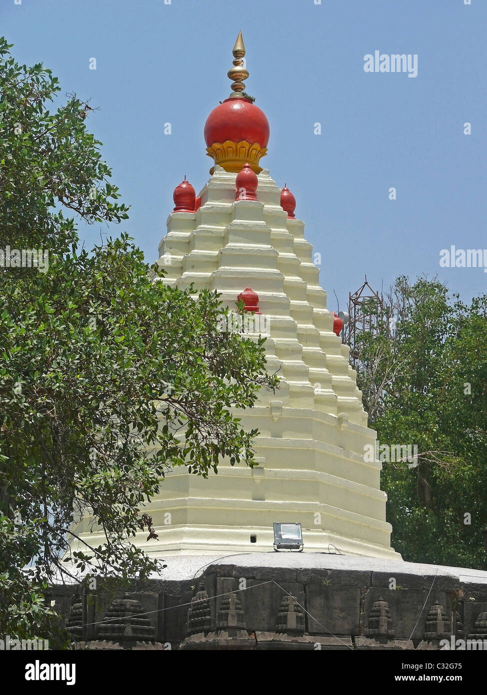 Structure of Mahalaxmi Temple, Kolhapur, Maharashtra, India Stock Photo ...