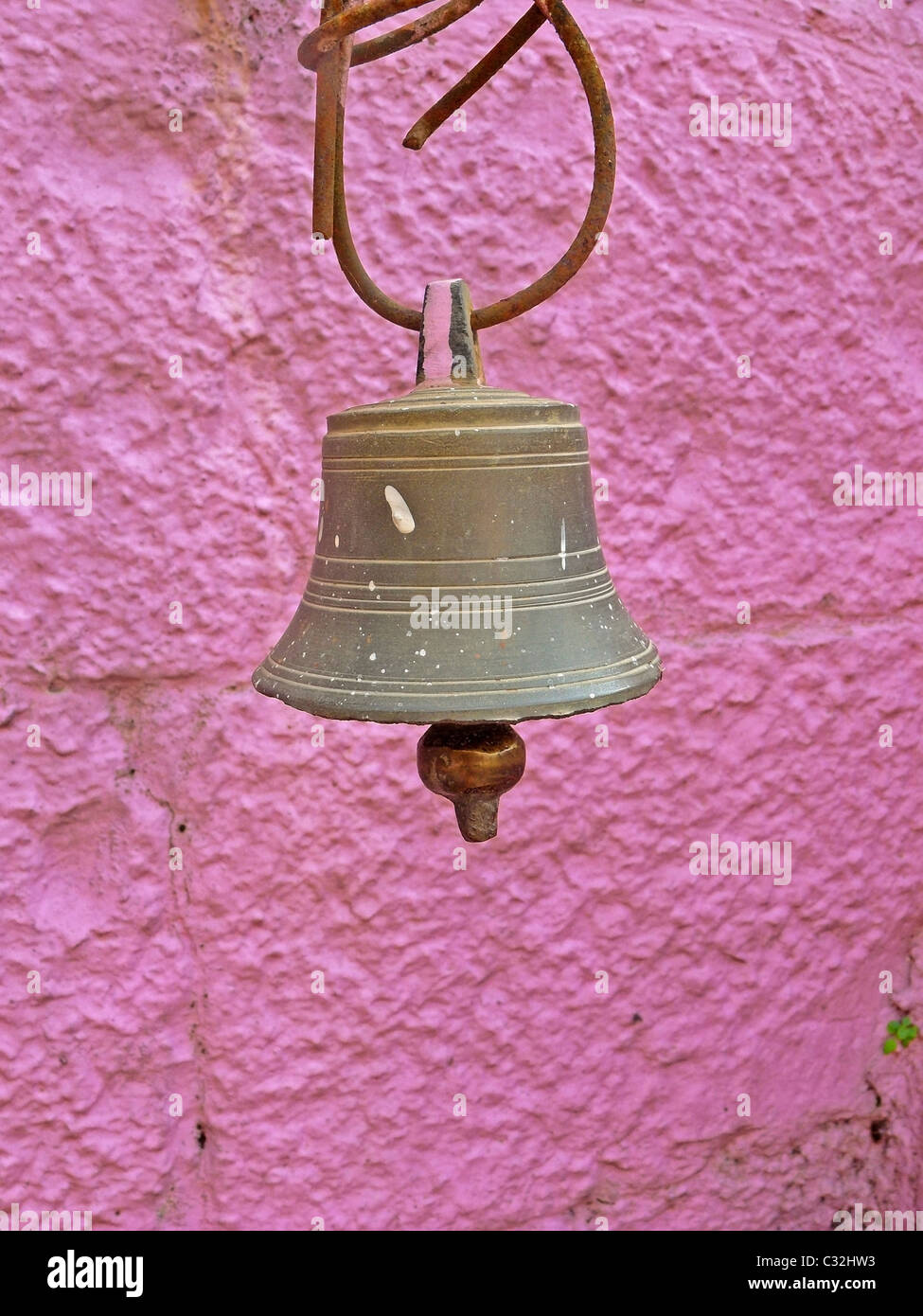 Hindu temple bells hanging hi-res stock photography and images - Alamy