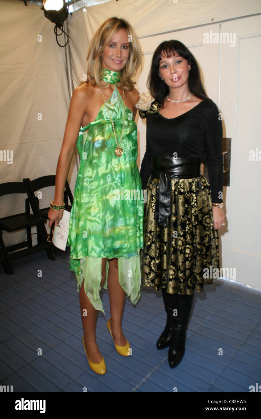 Lady Victoria Hervey and Lana Fuchs Mercedes-Benz LA Fashion Week ...